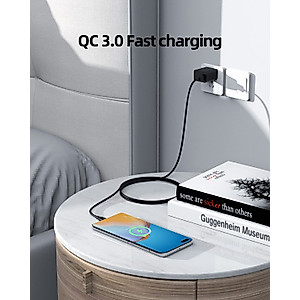 18W Type C Fast Charger Fit for Samsung Galaxy Tab A9+/A9 Plus 11-inch 2023, Tab A7 10.4-Inch 2020, Tab A7 Lite 8.7-Inch 2021 USB C Tablet