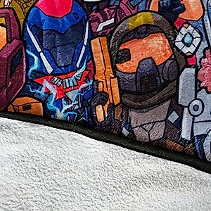 Chibi Characters Fleece Throw Blanket | 45 x 60| Destiny Collector’s Edition