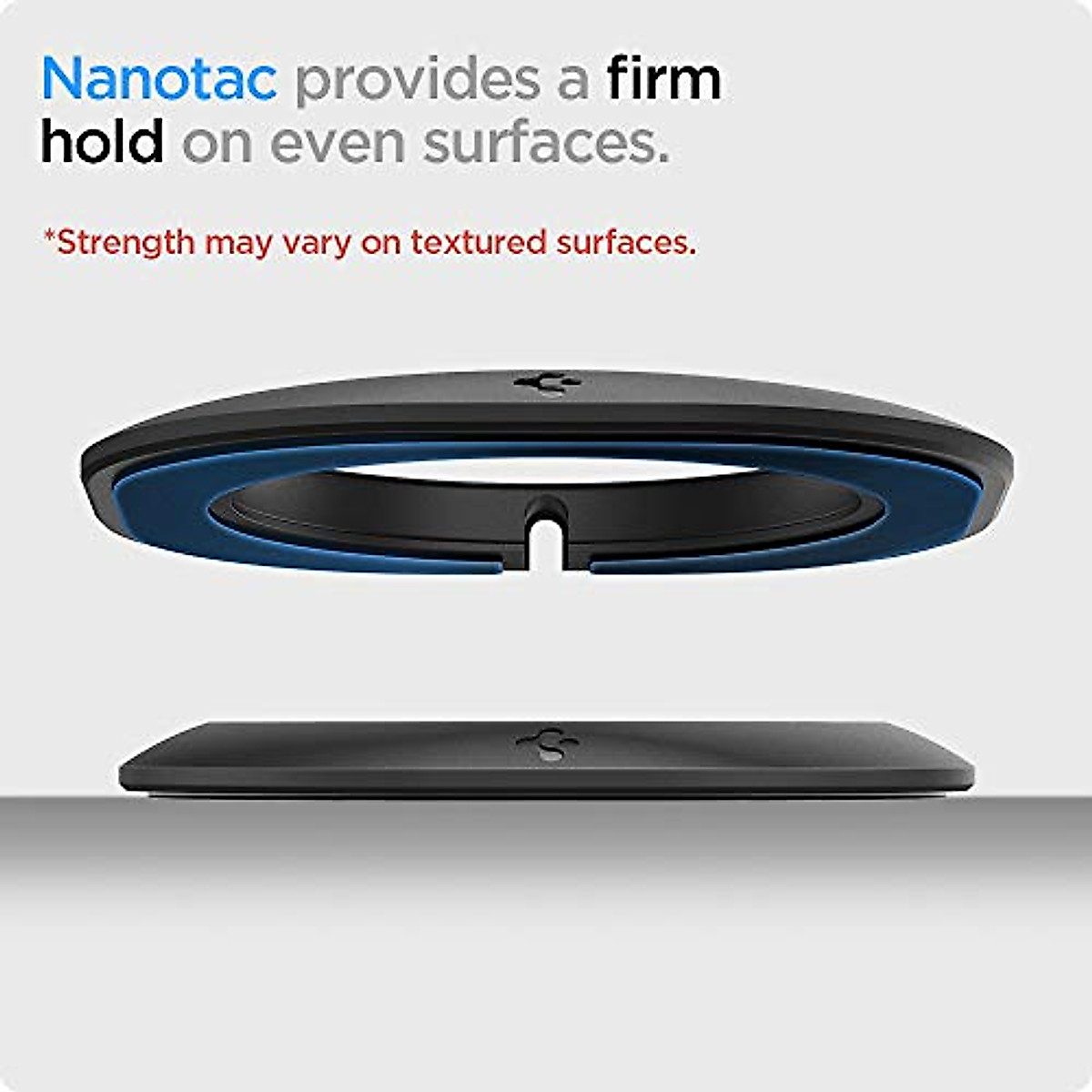 Spigen Mag Fit Designed for MagSafe Charger Pad Cover Case Compatible with iPhone 14, iPhone 13, iPhone 12 Models, AirPod Pro, AirPod Pro 2, AirPod 3 (Charger Not Included) - Black