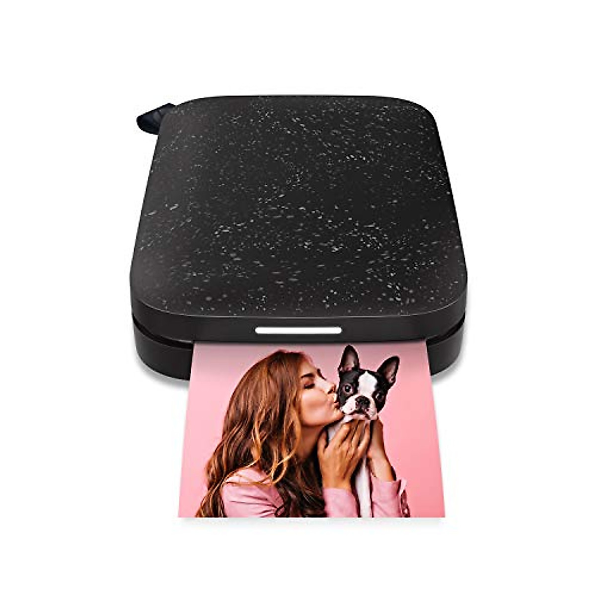 HP Sprocket Portable 2x3 Instant Color Photo Printer (Black Noir) Starter Bundle