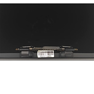ICTION New Space Gray Grey A1706 A1708 LCD Screen Display Assembly for MacBook Retina 13" A1706 A1708 Full LCD 2016 2017 Year