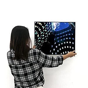 Wall Dog Wire Hanger 100 lbs - 3 inch Safety Hanger for Frames with Hanging Wire - 2 Pack