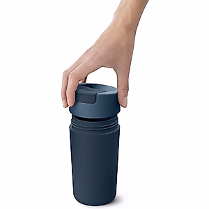 Joseph Joseph Sipp Travel Mug with Flip-top Cap - 454 ml (16 fl. oz) - Blue