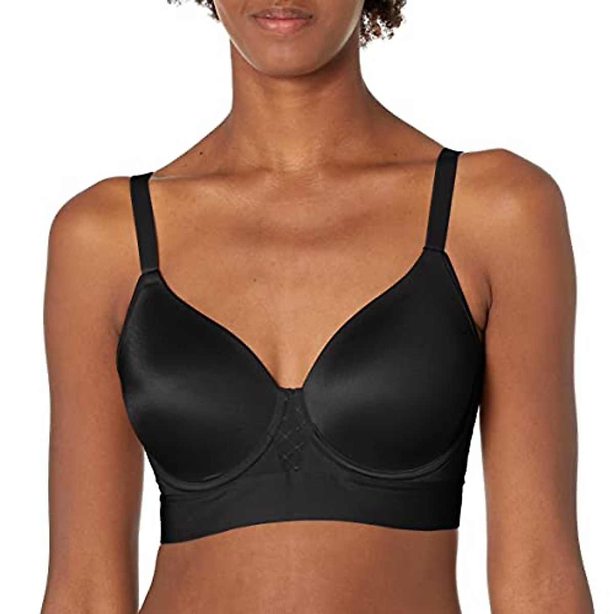 Bali womens One Smooth U Bounce Control Underwire Df3456 Bra, Black, 38D US