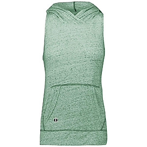 Holloway Sportswear Womens ADVOCATE HOODED TANK XS Forest