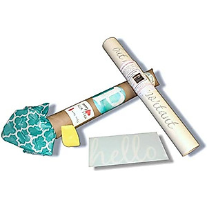 Girls Nursery Rainbow Unicorn Personalized Custom Name and Initial Wall Decal, Decor Wall Stickers for Babies (Medium)