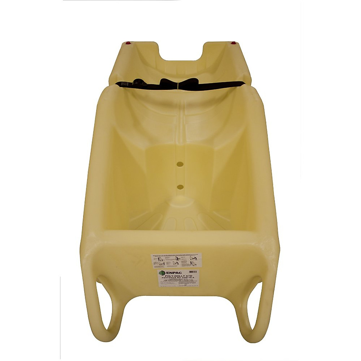 Poly Dolly, 70 Gallon Spill Capacity, 600 lbs Load Capacity, 69" Length x 31.75" Width x 26.5" Height