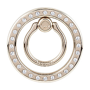 kate spade new york Magnetic Phone Ring Grip with Stand - Removable and Collapsible - Set in Stone