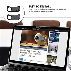 SOLUSTRE Pc Accessories 3pcs Webcam Cover, Camera Web Camera Cover for Laptop Laptop Web Camera Cover Camera Cover for Computer Cover Slide Compatible Laptop Accessories