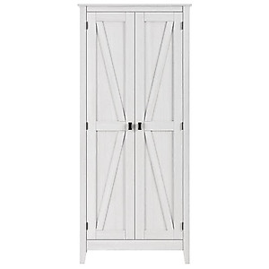 Ameriwood Home SystemBuild Storage Cabinet, Ivory Pine