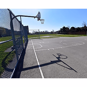 Heavy Duty Basketball Net Replacement, (7.47 oz) Upgrade Professional Basketball Net,All-Weather Anti Whip 21 inches Standard Thick Nets, 12 Loops for Indoor and Outdoor Replacement Net (White)