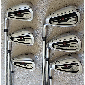 Mens Left Handed Golf Complete Set Driver, Wood, Hybrid, Irons, Wedge, Putter Clubs Deluxe Stand Bag LH Regular Flex