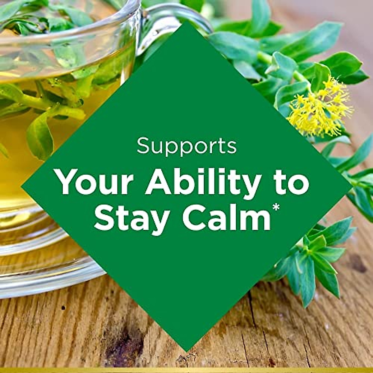 Nature's Bounty Mental Fatigue and Stress Relief, Rhodiola Supplement, 400 mg, Capsules, 30 Ct