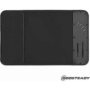 BOOSTEADY Non-Slip Gun Cleaning Mat for Glock, Thick Neoprene Magnetic Gun Mat, Pistol Cleaning Mat 20 x 12”