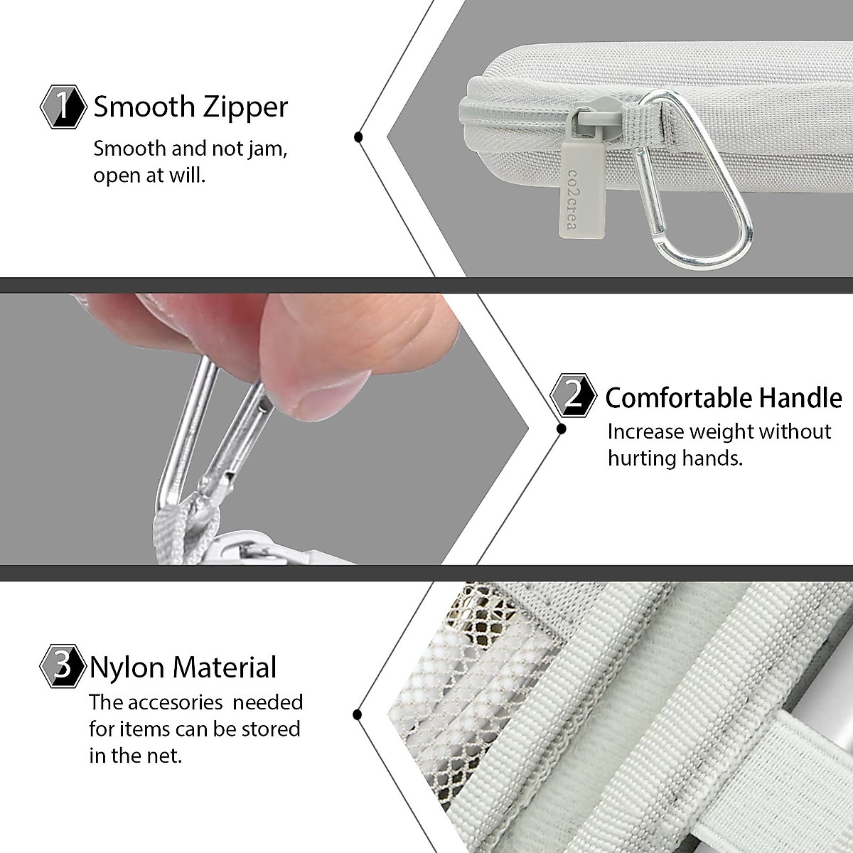 co2CREA Hard Case Replacement for Logitech Crayon Digital Pencil