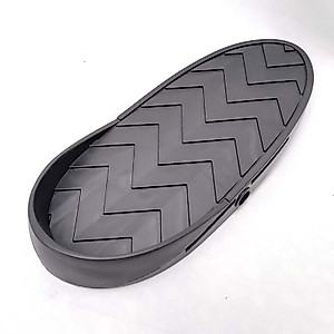 Set of 2Pcs Rowing Machine Foot Pedals 11.8x5inch Replacements Practical Easily Assembled and Store Fitness Equipment Accessories Anti Slip