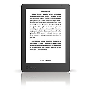 Kobo Aura - eBook reader - 4 GB - 6"(N236-KU-BK-K-EP)