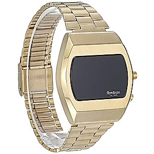 Armitron Sport Men Quartz Sport Watch with Stainless Steel Strap, Gold, 14 (Model: 40/8475BRGP)