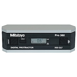 Mitutoyo 950-317 Digital Protractor, Non-Output