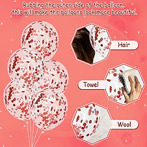 50th Latex Birthday Balloons,15 Pcs Rose Gold Happy 50th Birthday Balloons, Rose Gold 50th Birthday Party Decorations Balloons for Women Men 50th Birthday Anniversary Decoration