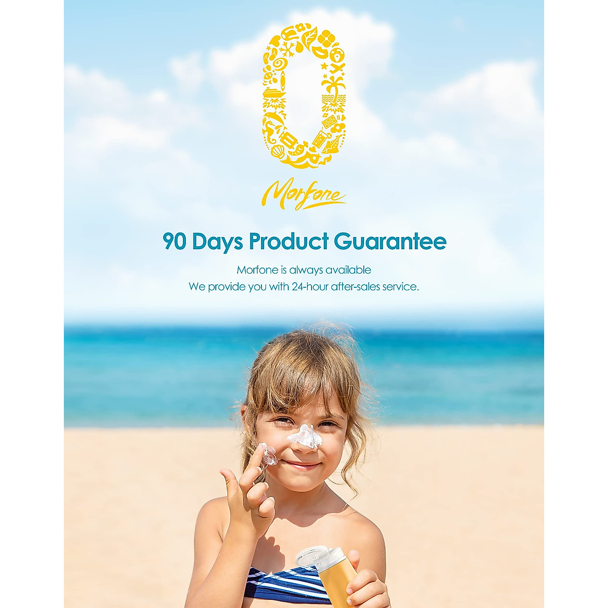 Morfone Travel Bottles for Toiletries, 3oz TSA Approved Travel Size Containers Leak Proof Squeezable Travel Accessories Refillable for Shampoo Conditioner Lotion Liquids(4Pack)