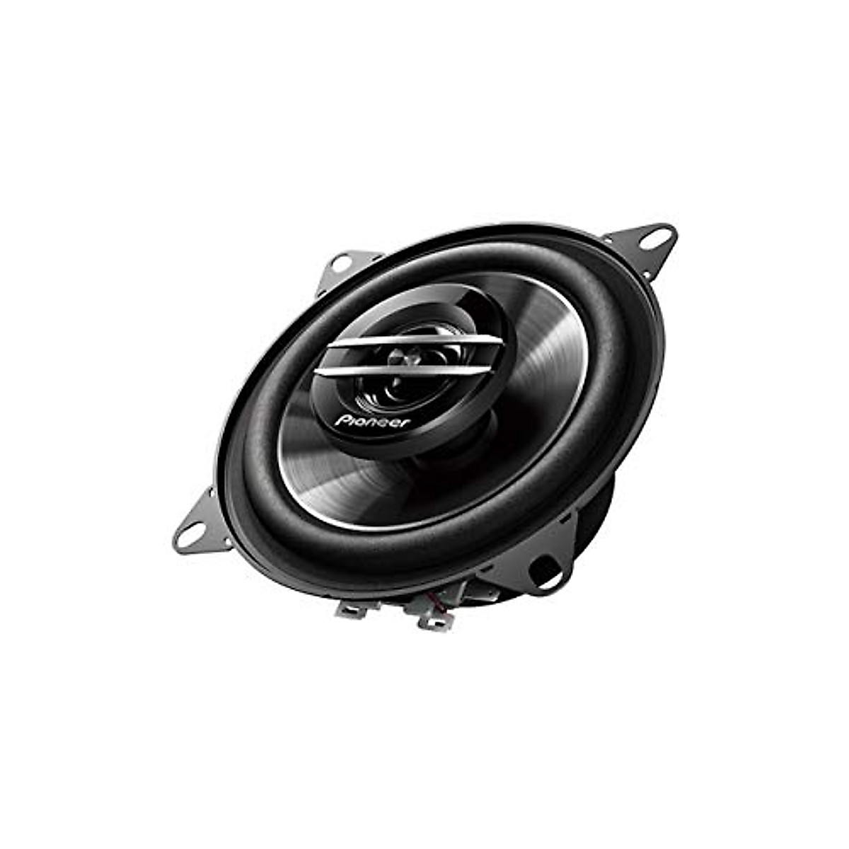 PIONEER TS-G1020S 420 Watts Max Power 4" 2-Way G-Series Coaxial Full Range Car Audio Stereo Speakers with ALPHASONIK Earbuds