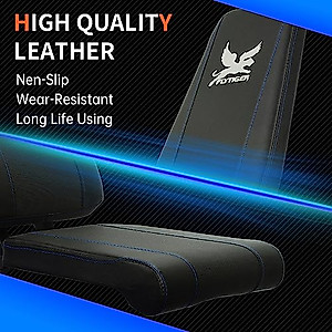 Weight Bench Adjustable Strength Training Workout Benches Foldable Work Out Incline Bench Set for Home Gym Weight Lifting Dumbbell Exercise Full Body Workout with Resistance Rope