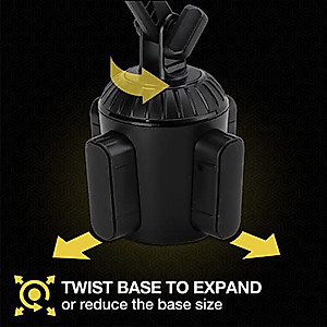 Scosche MSHCUP2PD20-SP Compatible with MagSafe Chargers MagicMount MSC Cup Phone Mount Kit