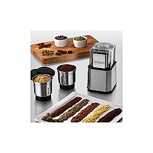 Electric Spice Grinder Heavy-Duty Waring Commercial WSG30 120V 10.5 x 7.25 x 9.88 inches