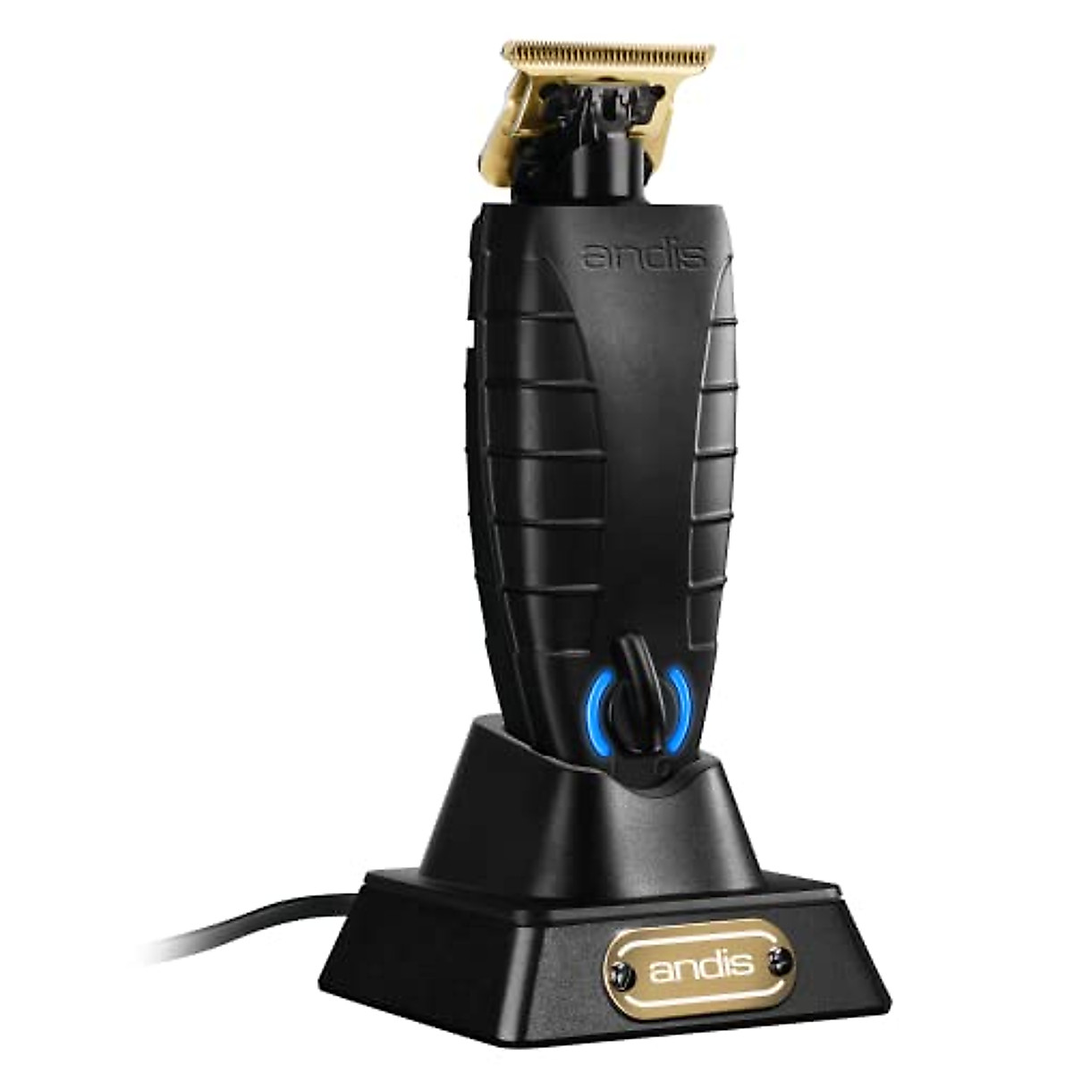 Andis 74100 GTX-EXO Professional Cord/Cordless Lithium-ion Electric Beard & Hair Trimmer with Charging Stand, Black