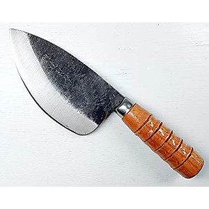 Jende FN Big G-3 Small Fish Taiwan Tuna & Butchering Knife, Hand forged RC 60