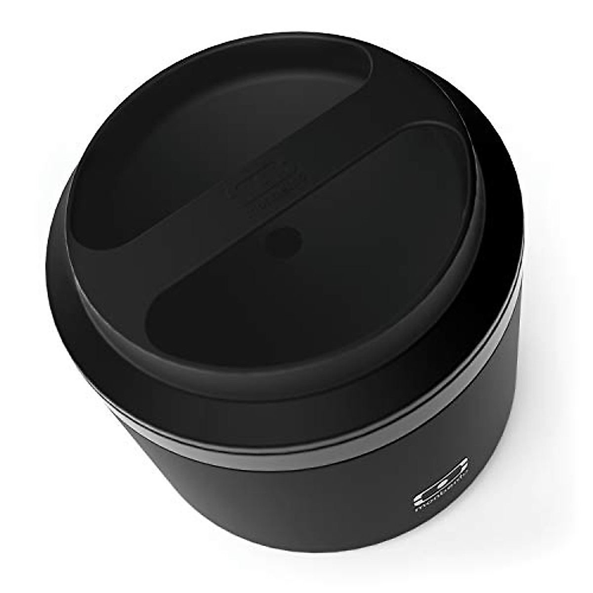 monbento - Insulated Lunch Box MB Element Onyx - Leakproof and Insulated Container Keeps Food Hot/Cold for Up to 5 Hours - For Work Lunch Packing - BPA Free - Food Grade Safe - Black