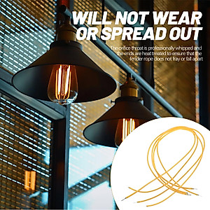 jojofuny 4pcs Led Filament 300mm Bulb Light Filament Accessories Bulb Accessory Bulb Flexible Filament Bulb Light Accessories Retro Bulb Led Filament Repair