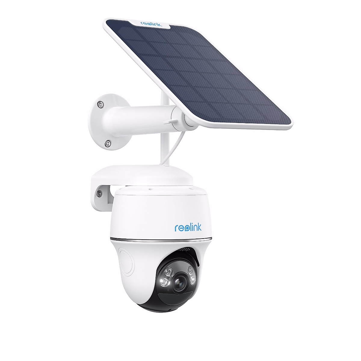 REOLINK Argus PT +SP - 5MP Security Cameras Wireless Outdoor, Solar Powered, 360° Pan Tilt, 5/2.4Ghz Dual Band WiFi, Smart Detection, No Extra Fee, No Hub Needed