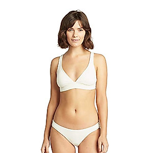 Billabong womens Aloha Banded Tri Bikini Top, Seashell, Medium US