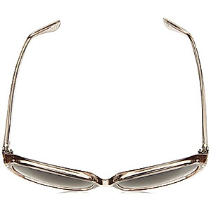 Sofia Vergara x Foster Grant Sofia Vergara x Foster Alejandra Square Reader Sunglasses for Women, Shiny Crystal Taupe, 58 mm + 1.25