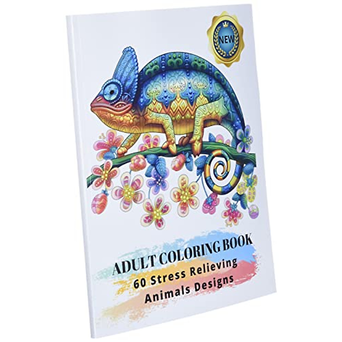 Adult Coloring Book : 60 Stress Relieving Animals Designs: A Lot of Relaxing and Beautiful Scenes for Adults or Kids