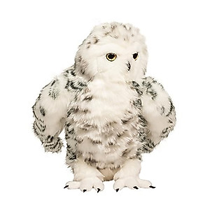 Douglas Shimmer Snowy Owl Plush Stuffed Animal with Jointed Head