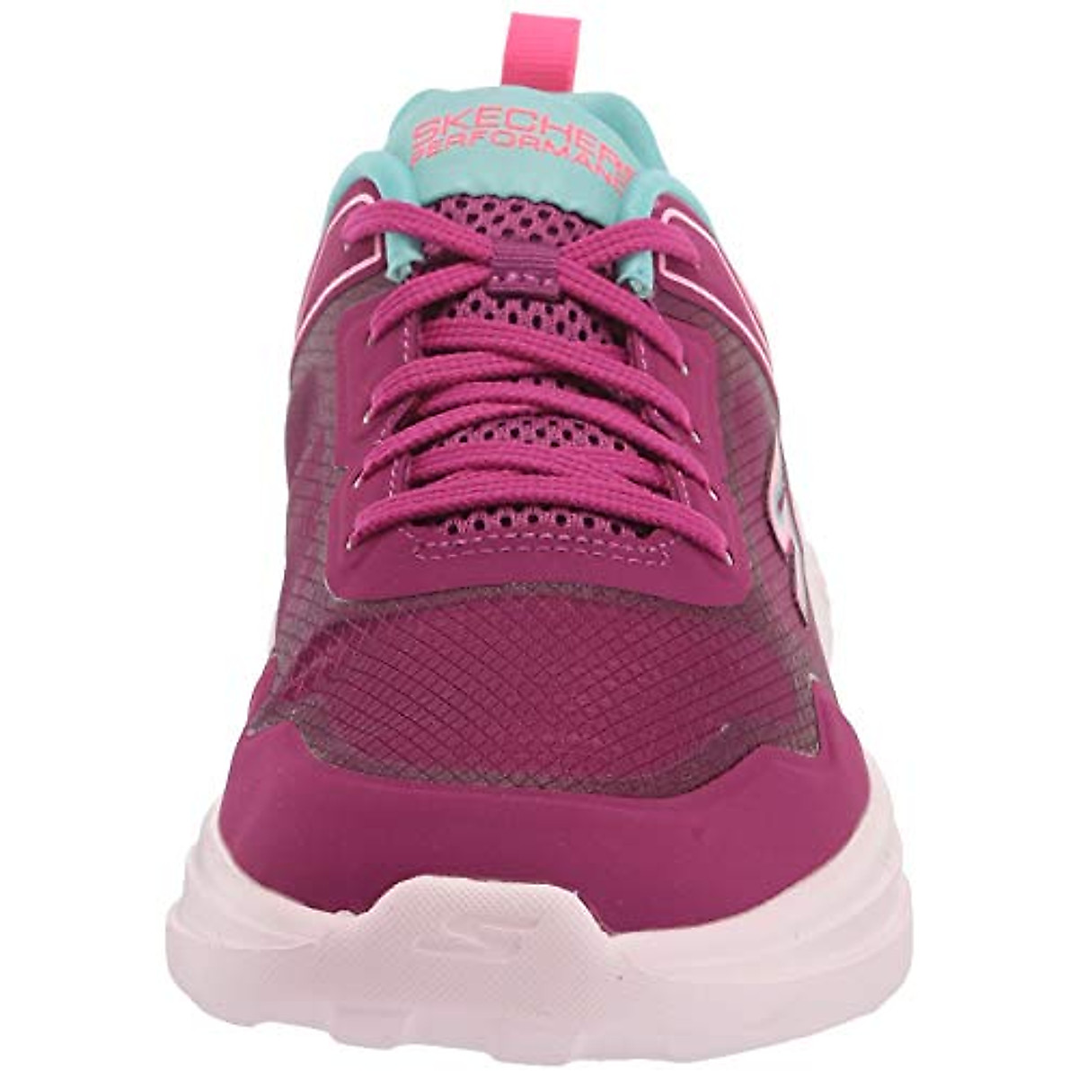 Skechers Women's Go Run Fast-Retro Insight Sneaker, Raspberry, 5.5