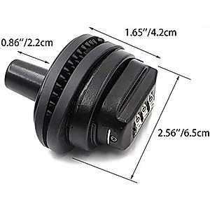 Yoknow Trigger Lock, Universal Combination Gun Lock - Fits Pistols, Rifles, Shot Guns (3pcs)