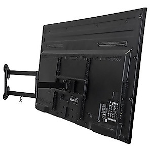 Mount-It! Full Motion TV Wall Mount | Long Arm TV Mount with 24 Inch Extension | Fits 32 to 55 Inch TVs with Up to VESA 400 x 400, 77 Lbs Capacity