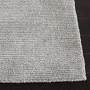 SAFAVIEH Himalaya Collection 5' x 8' Grey HIM152F Handmade Premium Wool & Viscose Area Rug