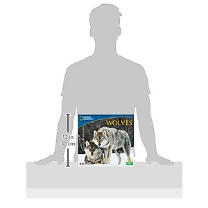 2014 National Geographic Wolves Deluxe Wall