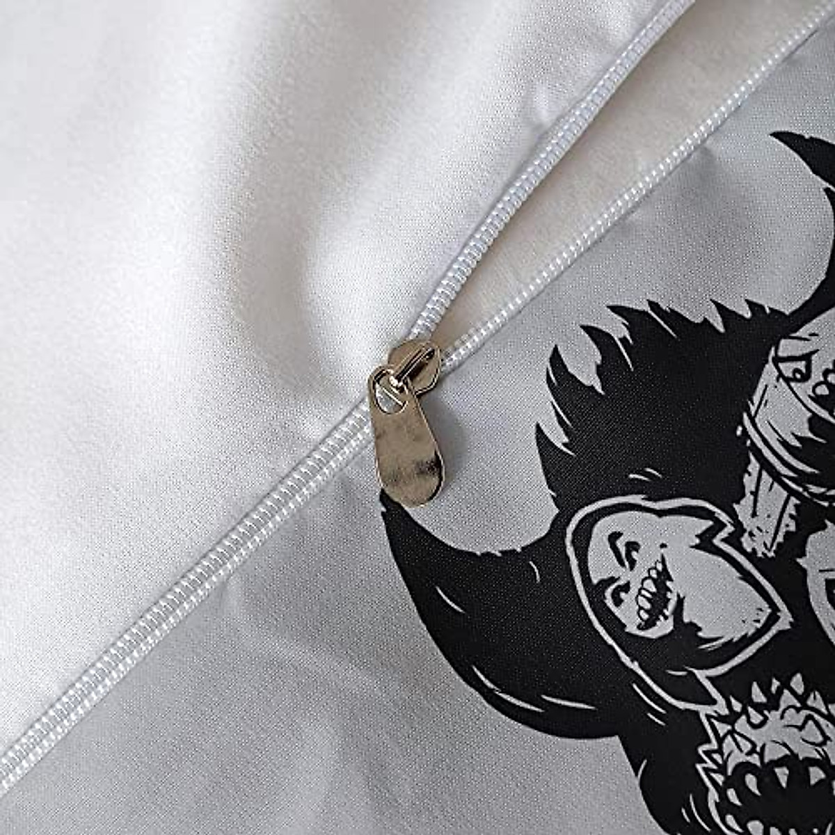 NICHIYOBI Redcap Beard Plumber Bros Game Movie Duvet Cover Set 3D Bedding Comforter Cover 3 Pcs (1 Duvet Cover+2 Pillowcases) Bedding Set (07,Queen-90x90in+20x30in*2)