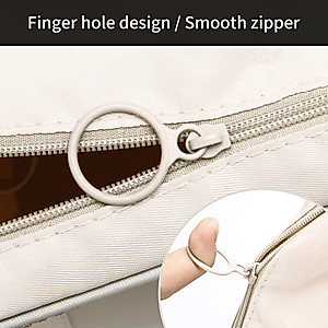 SELLYFELLY Hanging Toiletry Bag for Travel Cosmetic Makeup Organzier Waterproof Bathroom Shower Bag for Women and Men