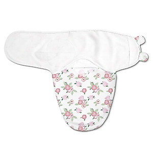 SwaddleMe Luxe Easy Change Swaddle – Size Small/Medium, 0-3 Months, 2-Pack (Water Color Floral)