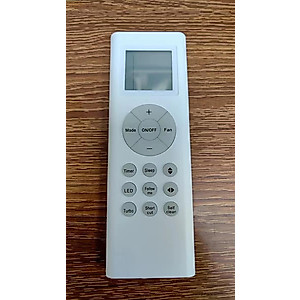 Easytry123 Remote Control for Pioneer RG66B6(B)BGEFU1 WYS009AMFI17RL WYS009GMFI17RL WYS009AMFI19RL WYS012GMFI17RL WYS012G-19 WS012GMF119HLD Room Window Air Conditioner