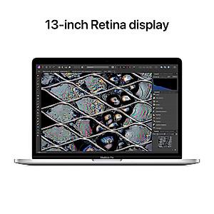 2022 Apple MacBook Pro with Apple M2 Chip (13-inch, 16GB RAM, 512GB SSD Storage) (QWERTY English) Silver (Renewed)