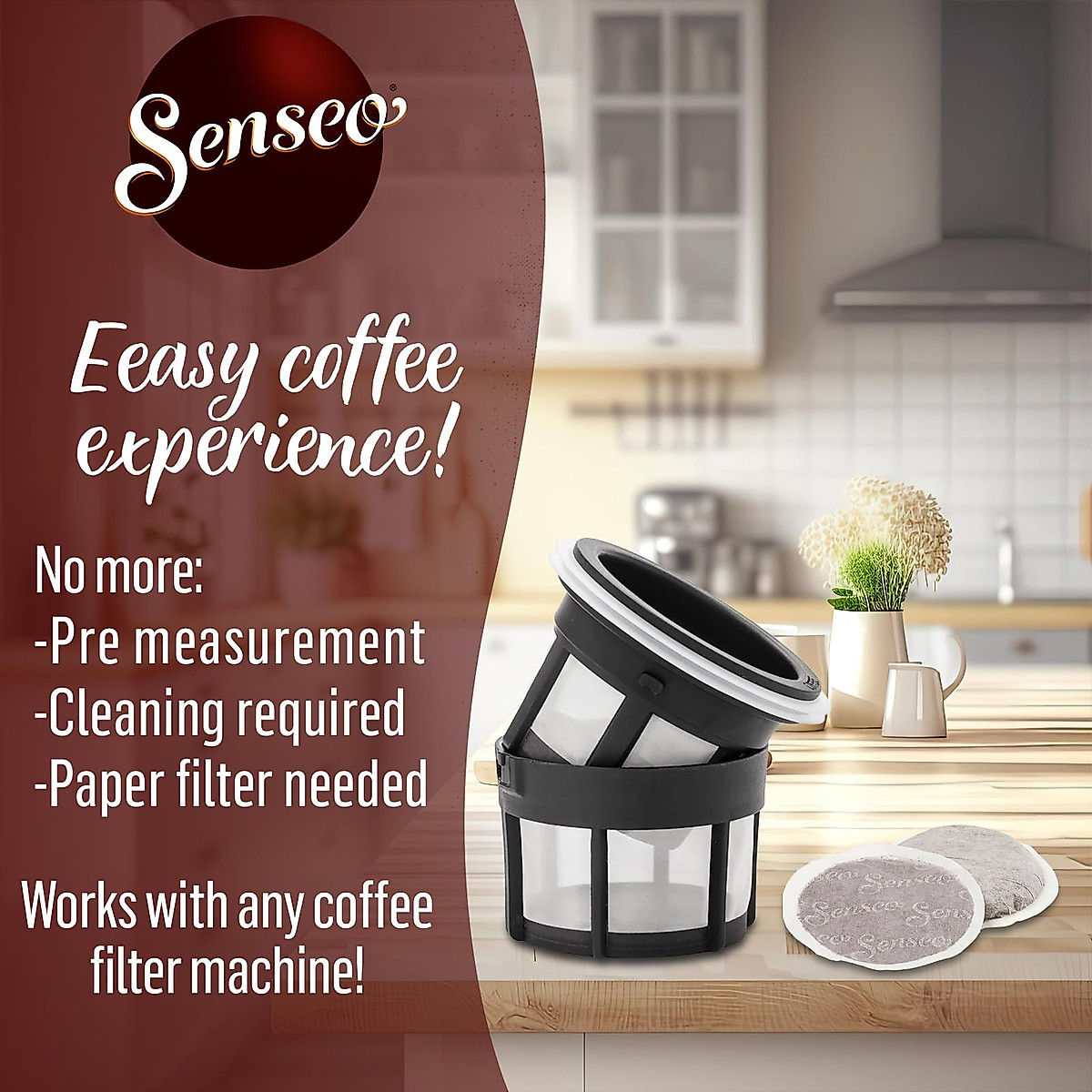 Senseo Mild Light Roast Coffee Pods, 16 Count (Pack of 10) - Single Serve Coffee Pods Bulk Pack for Senseo Coffee Machine - Compostable Coffee Pods for Hot or Iced Coffee, Cold Brew Coffee