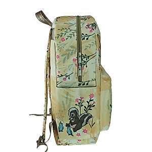 KBNL Classic Disney Bambi Backpack with Laptop Compartment for School, Travel, & Work, Multicolor, A22203-BAMBI